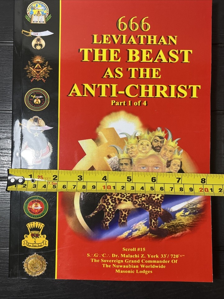 Dr Malachi Z York 666 Leviathan The Beast As The Anti-Christ Part 1 & 2 ...