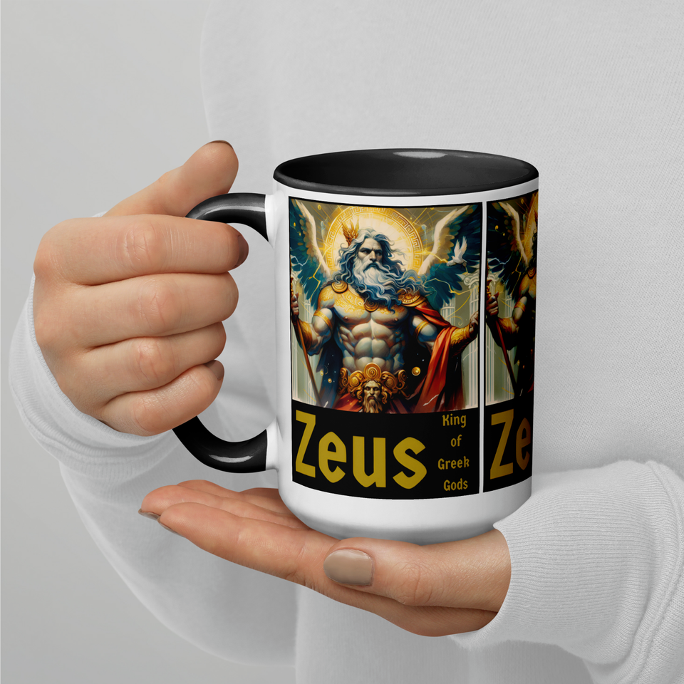 ZEUS King of Greek Gods Mythology Moun Olympus NEW Premium Coffee Mug ...