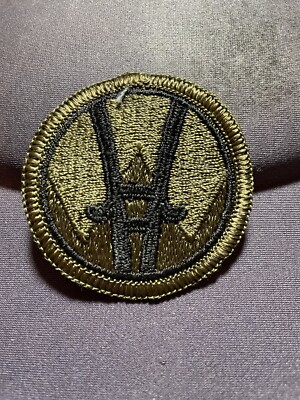 ARMY PATCH 2nd LOGISTICAL COMMAND VIETNAM WAR ERA 1969 SUBDUED (BLACK/OD COLOR) | eBay