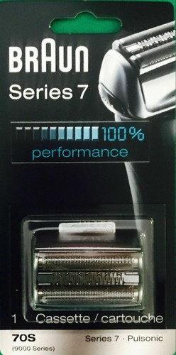 BRAUN SERIES 7 70S 9000 Pulsonic Electric Shaver Razor Head Foil Cutter ...