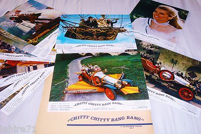 CHITTY CHITTY BANG BANG ! jeu 12 photos cinema lobby cards + affiche ...