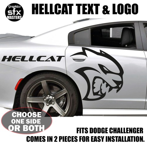 FOR CHARGER Decal vinyl KIT HELLCAT 2019-24 | eBay