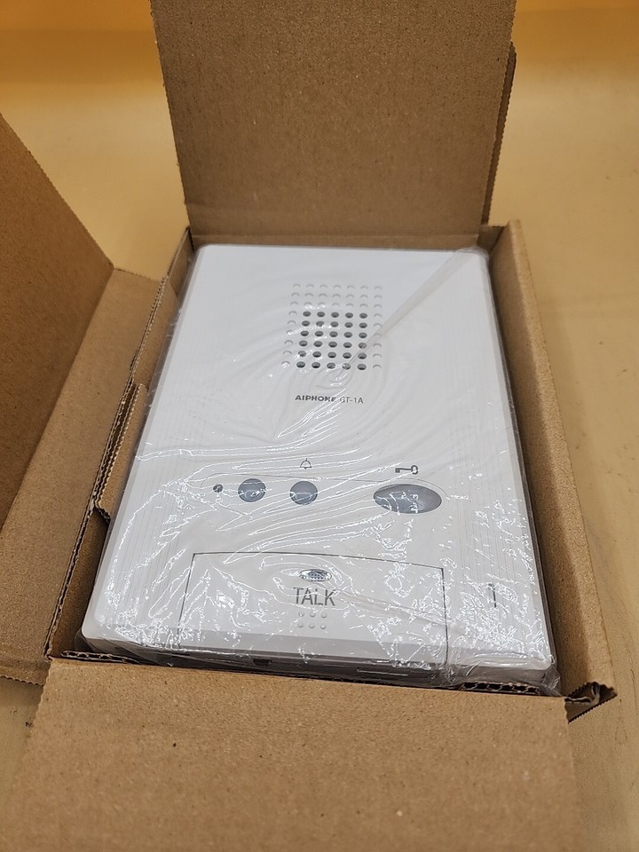 Aiphone GT-1A Audio Intercom Tenant Station for GT Series Voice White ...