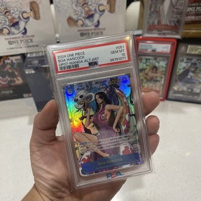 Boa Hancock Manga OP07-051 PSA 10 | eBay