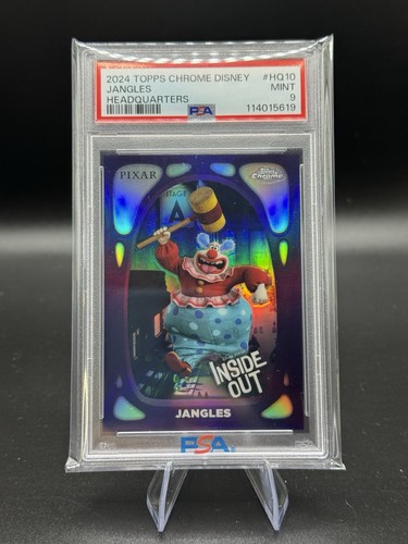 Jangles 2024 Topps Chrome Disney # HQ-10 Headquarters Inside Out Insert ...