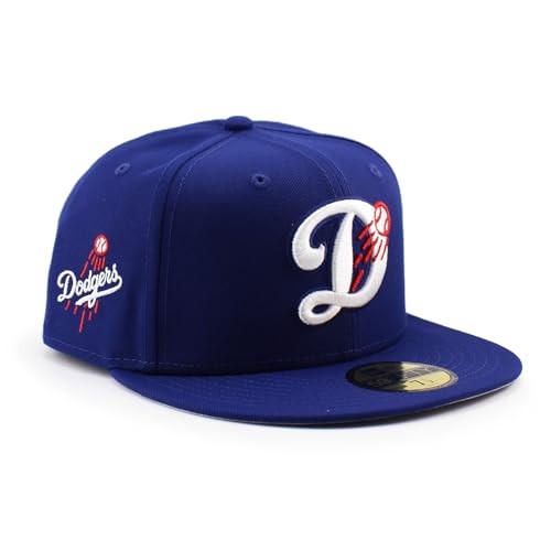 New Era 59FIFTY Los Angeles Dodgers MLB Deceptor Fitted Cap Royal Blue ...