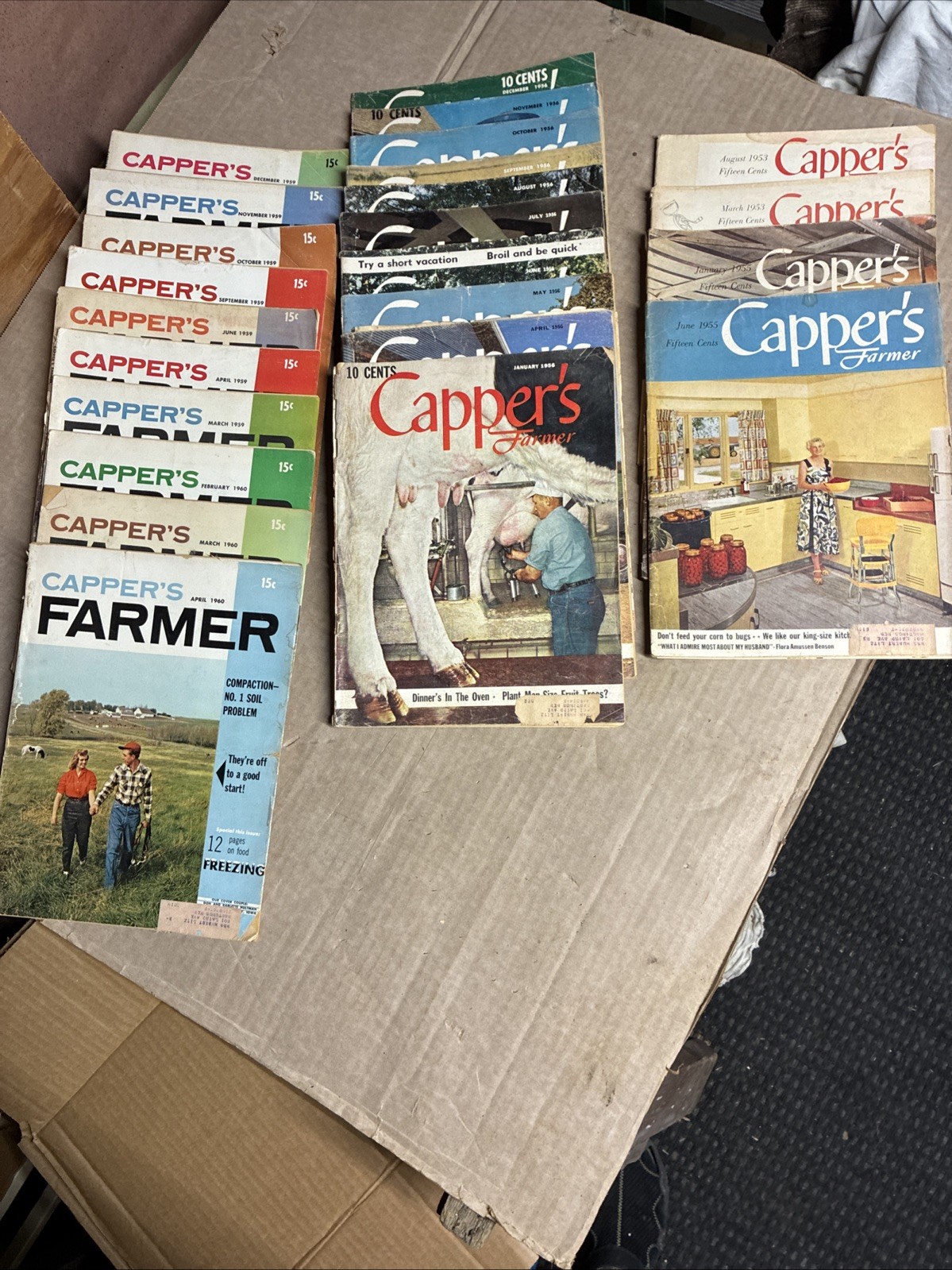 Capper’s Farmer Magazine Lot Of 23 1960 | eBay