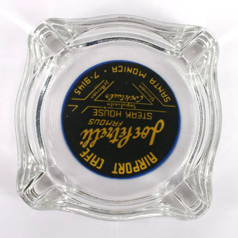 Vintage Marketing Ashtray Joe Petrelli Famous Steak House Santa Monica ...