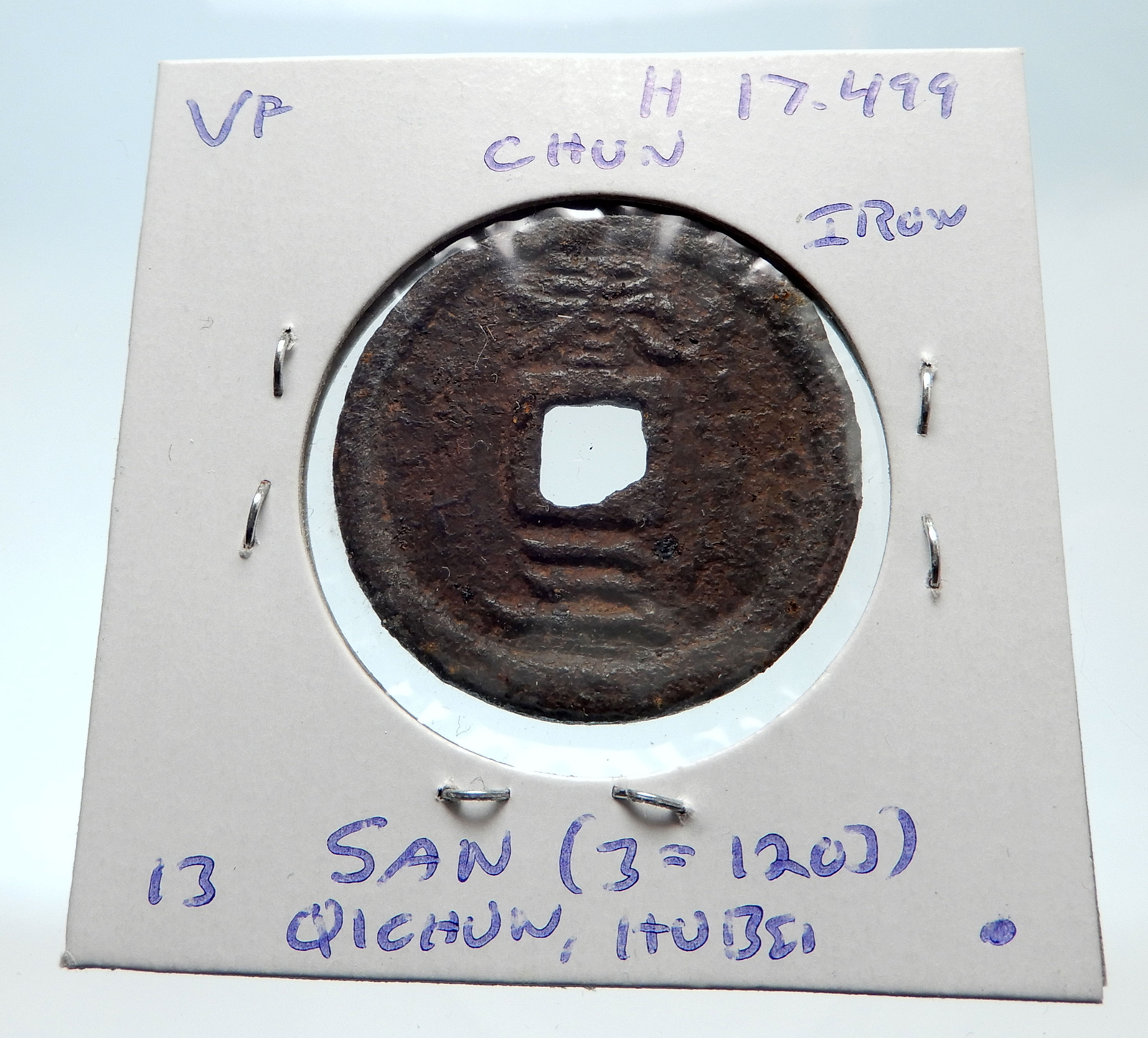 1195AD CHINESE Southern Song Dynasty Genuine NING ZONG Cash Coin of ...