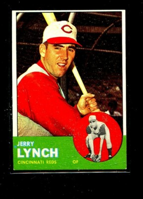 1963 TOPPS #37 JERRY LYNCH REDS NRMINT E08446 | eBay