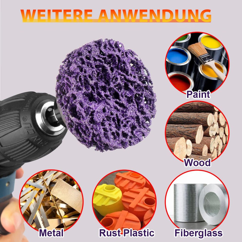 20tlg Reinigungscheiben Schruppscheibe CSD Scheibe CBS ...