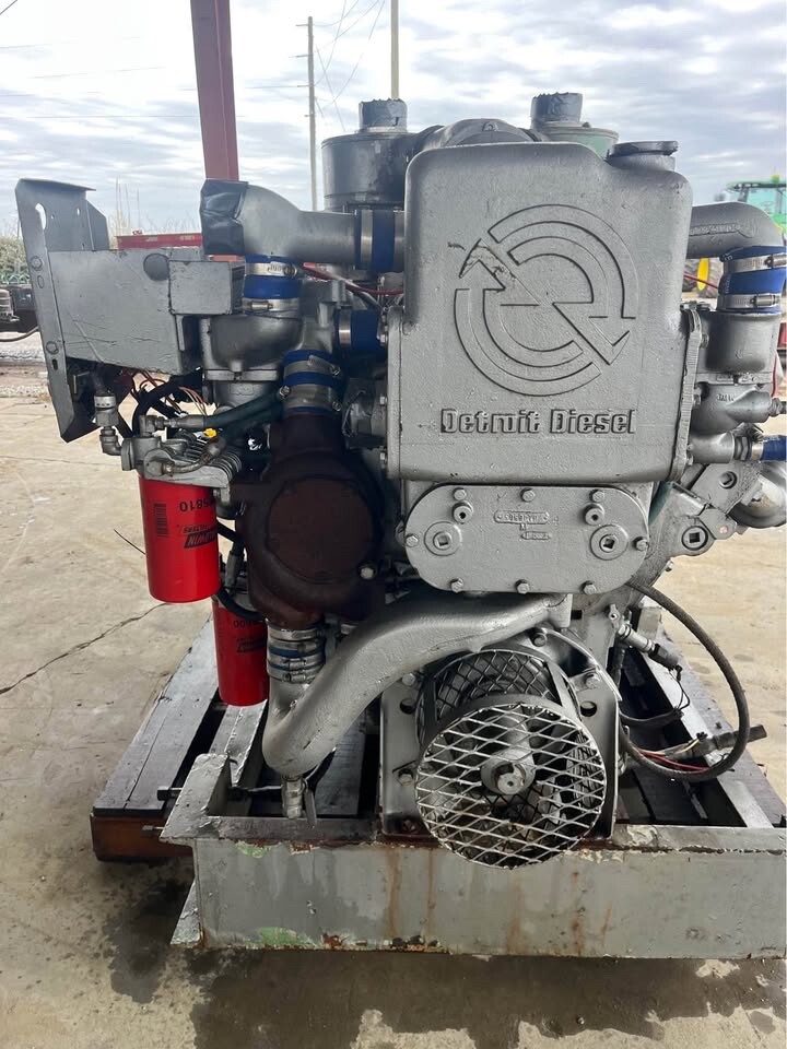Detroit Diesel v6 71 / 6v71 Marine Diesel Generator 150 kw | eBay