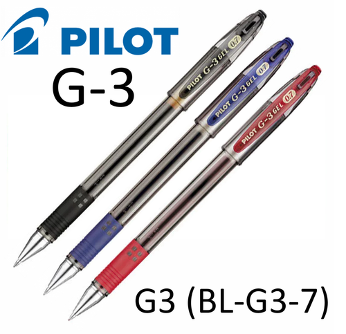 Pilot G3 Gel Ink Rollerball Pen 0.7mm BLG3-7 All Colours & Multiple ...