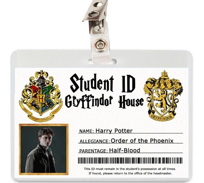Harry Potter Printable Badges