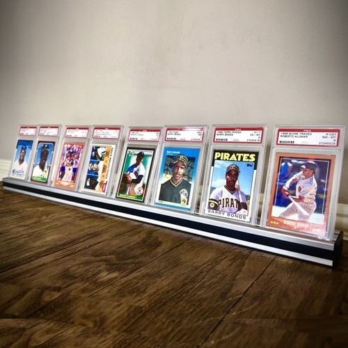 PSA Graded Card Holder Desktop Stand 24” Length (Fits Up To 7 PSA ...