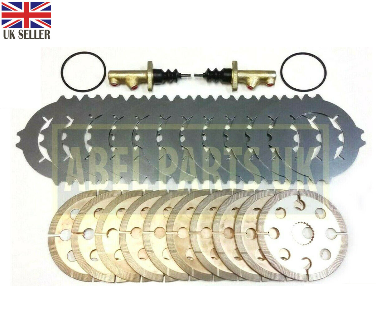 JCB PARTS -BRAKE & COUNTER PLATE SET FOR JCB 3CX (451/08002,451/01702 ...