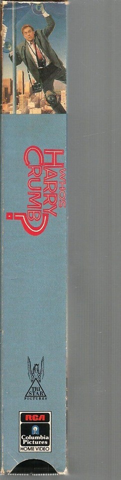 Who's Harry Crumb? VHS 1989 John Candy Jeffrey Jones Annie Potts Comedy ...