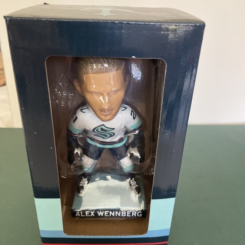 ALEX WENNBERG #21 BobbleHead Seattle Kraken Bobble Head NHL NIB NEW! | eBay