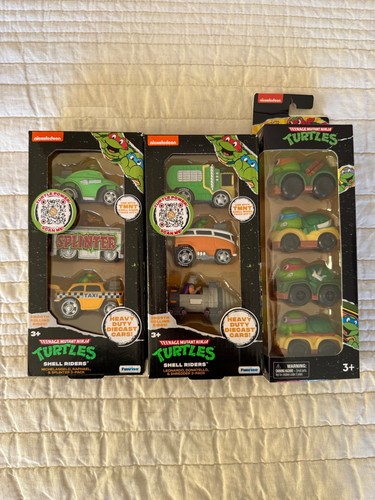 Nickelodeon Teenage Mutant Turtles Shell Riders Set of Diecast Cars | eBay