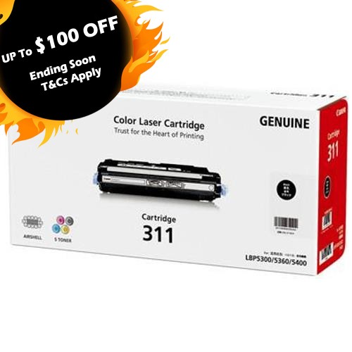Canon Genuine CART311BK BLACK Toner for LASER SHOT LBP5360 imageCLASS ...