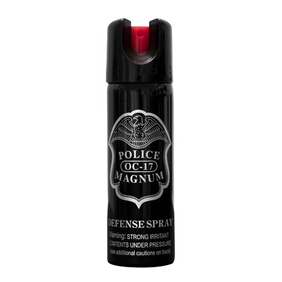 Police Magnum pepper spray 3 ounce Twist Lock Safety Personal Defense ...