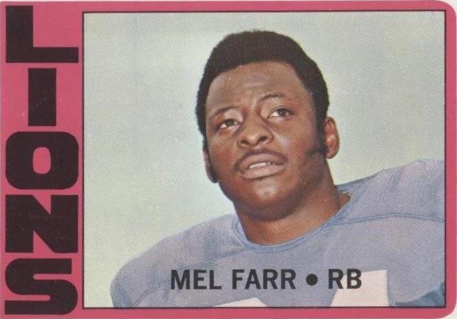 1972 Topps - High # #288 Mel Farr for sale online | eBay