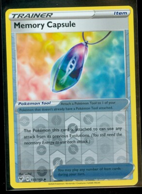 Pokemon MEMORY CAPSULE 155/185 Vivid Voltage - Rev Holo - MINT | eBay