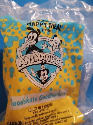 Animaniacs McDonalds New Goodskate Goodfeathers Happy Meal Toy HM24 | eBay