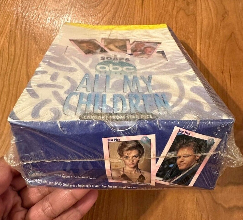 ALL MY CHILDREN TRADING CARDS UNOPEN, SEALED BOX, 1991 | eBay