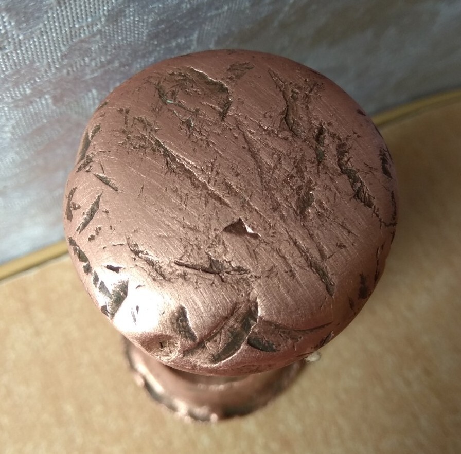 RARE RETRO ANTIQUE VINTAGE Collectible copper Anvil or hammer Miniature ...