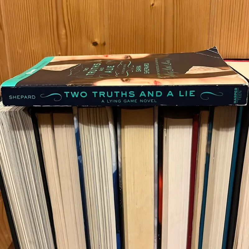 Two Truths and a Lie by Sara Shepard, The Lying Game series, Book 3 ...
