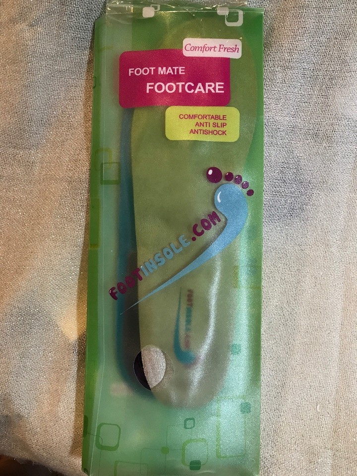 FOOTINSOLE.com, FOOT MATE FOOTCARE, Size 6-10, Comfort Fresh Insoles ...