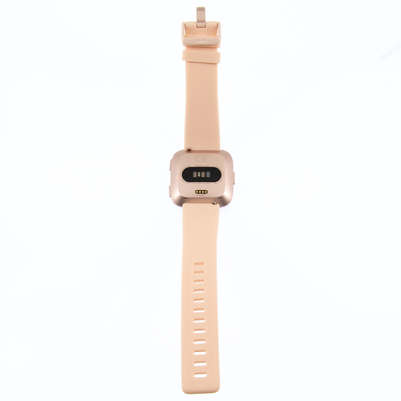 Fitbit Versa Fitness Smartwatch - Peach/Rose-Gold Aluminum - FB504RGPK ...