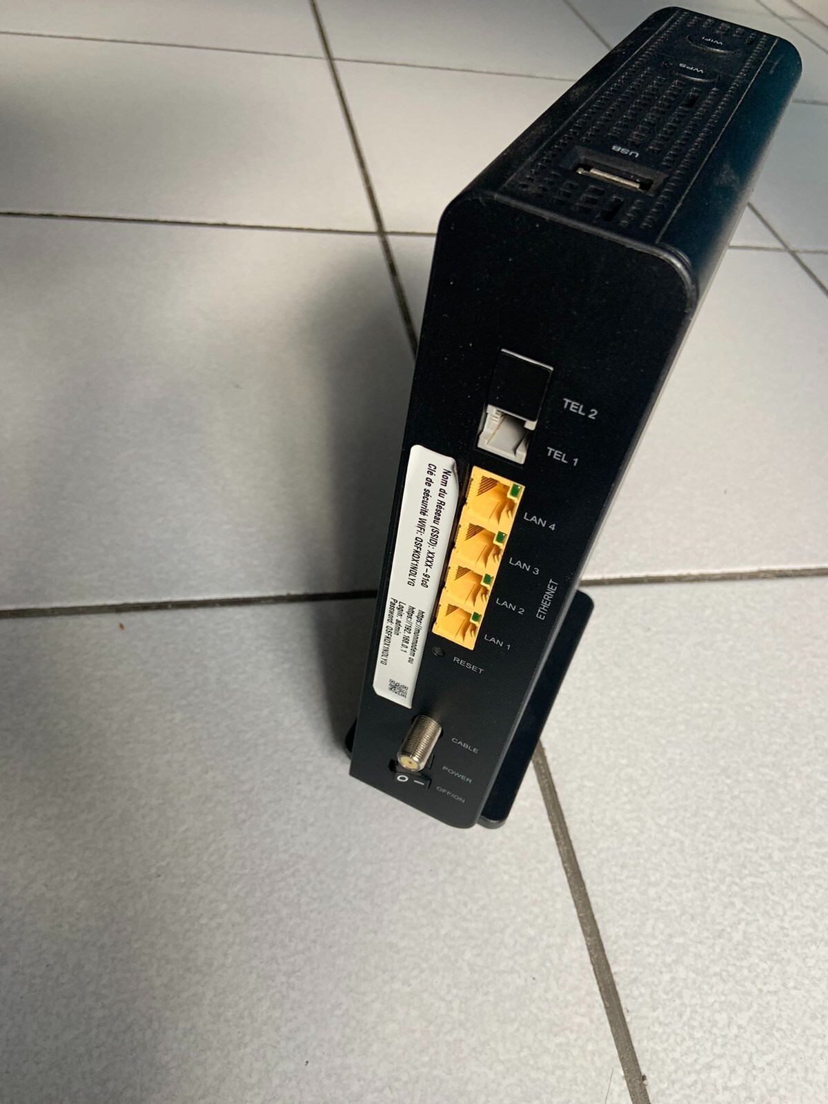 sagemcom F @ ST3686 - SFR box LA FIBRE coaxial | eBay