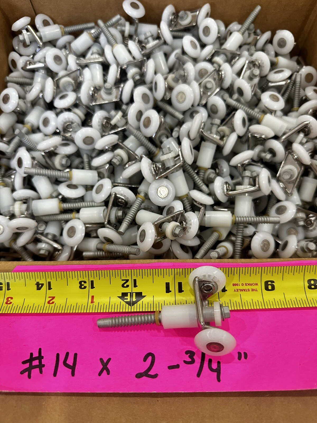 LOT OF 25 NEW ACCORDION HURRICANE SHUTTER WHEEL ASSEMBLIES #14 | eBay