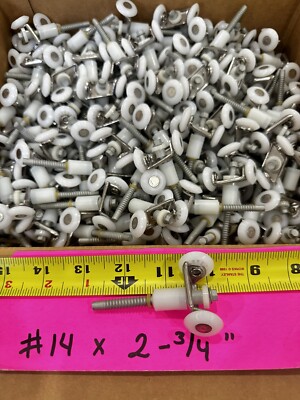 LOT OF 25 NEW ACCORDION HURRICANE SHUTTER WHEEL ASSEMBLIES #14 | eBay