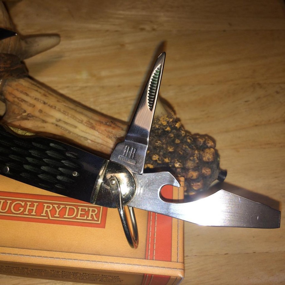 Rough Ryder Kamp King 3 5/8" Pocket Knife RR1987 | eBay
