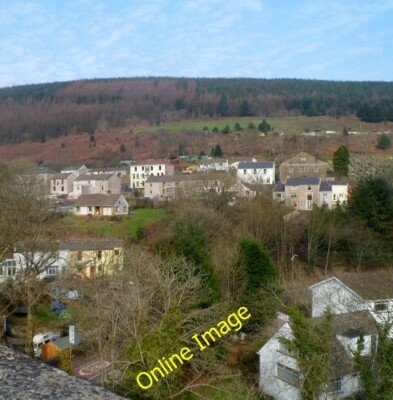 Photo 6x4 Central Pontrhydyfen viewed from the Richard Burton Trail ...