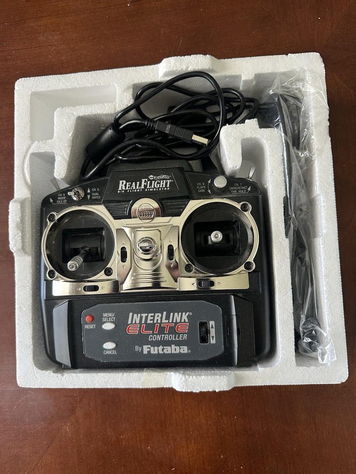 RealFlight RF 7.5 RC Flight Simulator With Interlink Elite Controller ...