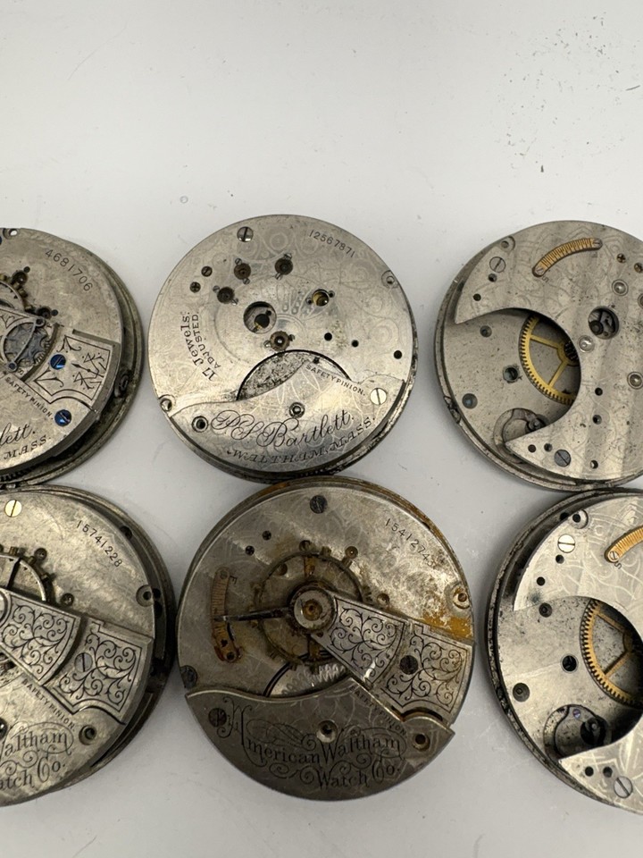 Antique Waltham 18s Pocket Watch Movements P S Bartlett Others | eBay