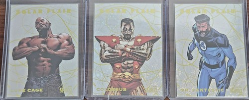 Marvel Flair 2023 - Solar Flair - Colossus, Mr. Fantastic, Luke Cage | eBay