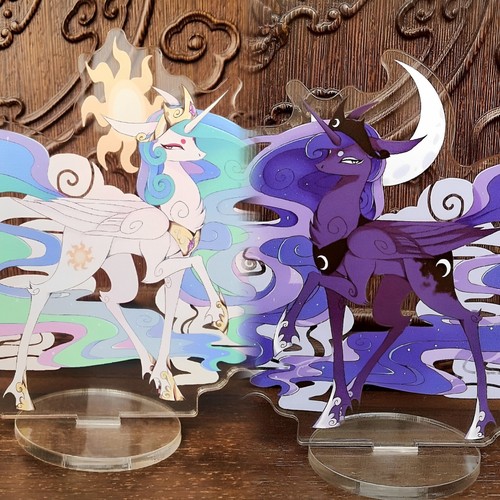 My Little Pony Princess Celestia Luna Acrylic Stand Figure MLP Gift ...