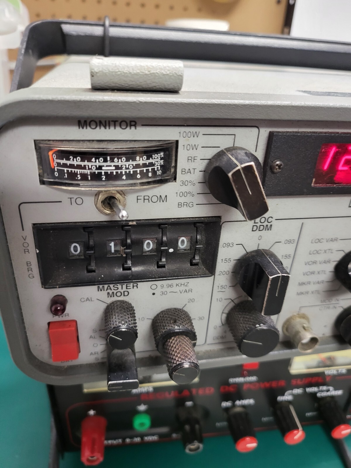 Aeroflex IFR Nav402-ap Nav/comm/ils Test Set NAV402AP MKR Vor Loc G/s ...