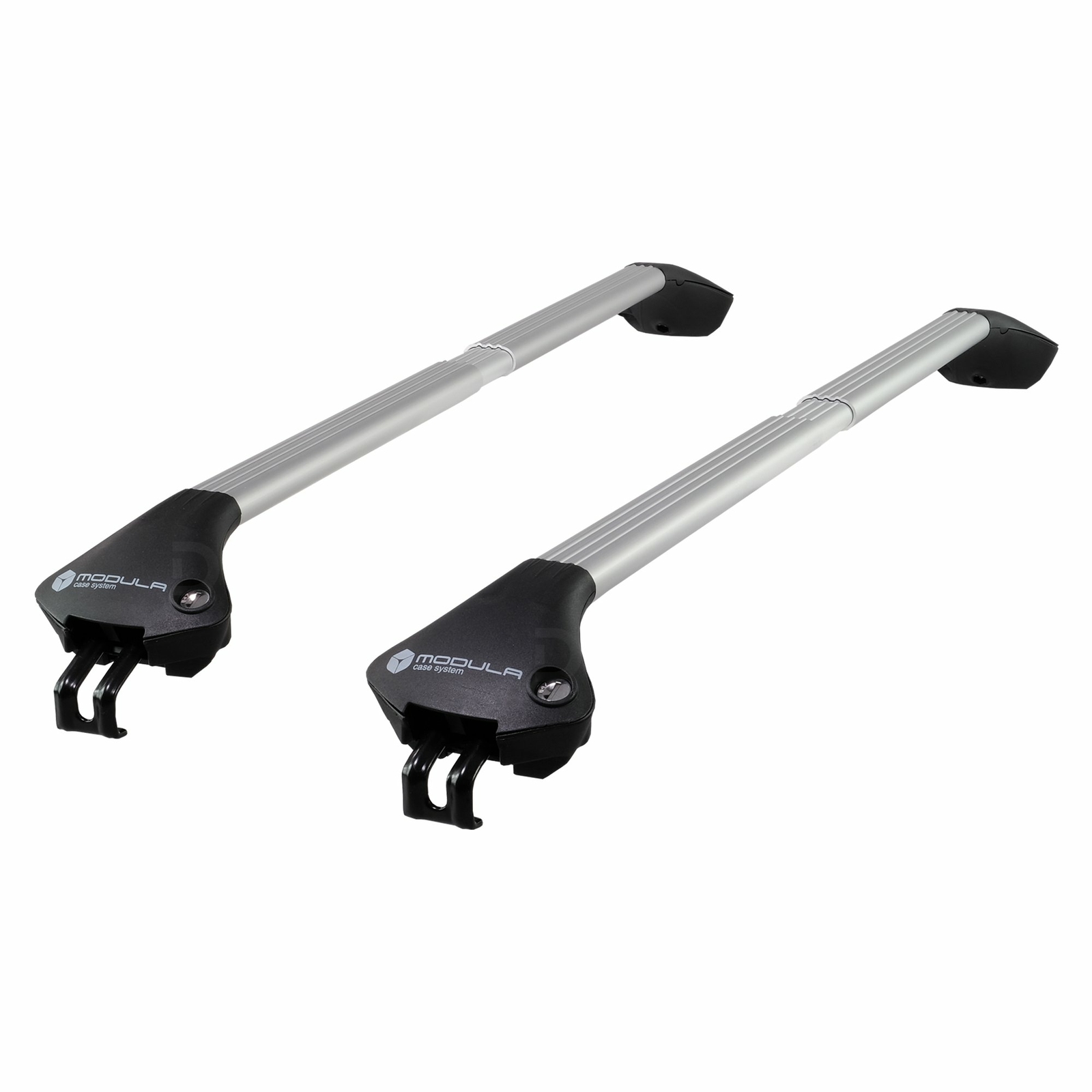 Modula Aluminium Silver Roof Bars Vauxhall Mokka X 16-17 Closed Rails ...