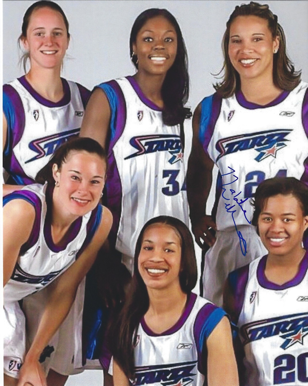 NATALIE WILLIAMS Signed 8 x 10 Photo WNBA Basketball UTAH STARZZ ...