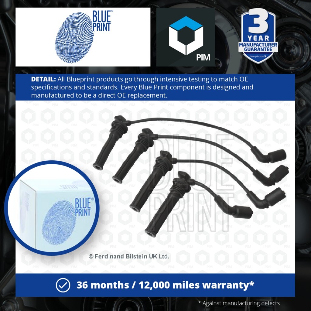 Blue Print ADG01656 Ignition Lead Kit for sale online | eBay