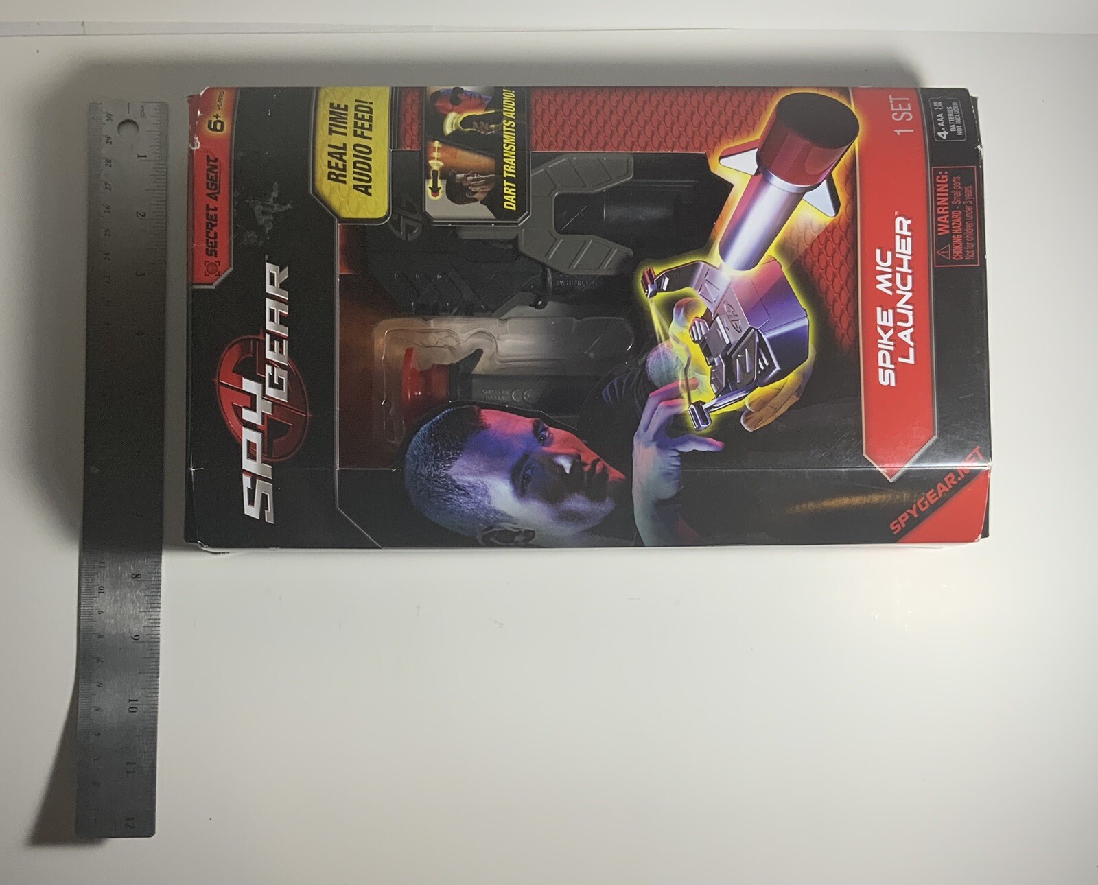 Spy Gear Secret Agent Spike Mic Launcher Dart Transmits Audio Real Time ...