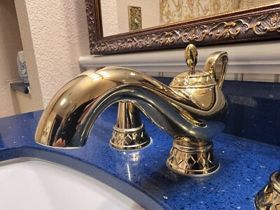 ROYAL ROOMS PORT ORLEANS RESORT Original Disney Prop ~ Aladdin Faucet ...
