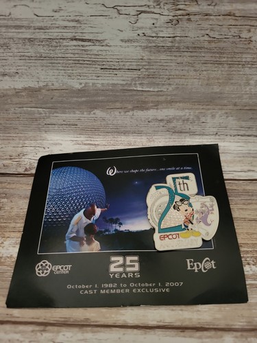 Disney Cast Member Exclusive Epcot 25th Anni Figment & Mickey Pin | eBay