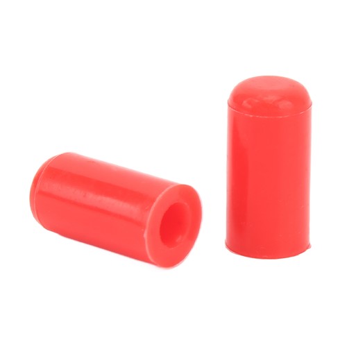 Red 10 Pcs 6mm Intake Vacuum Hose Cap Silicone Wear Resistance Flexible ...